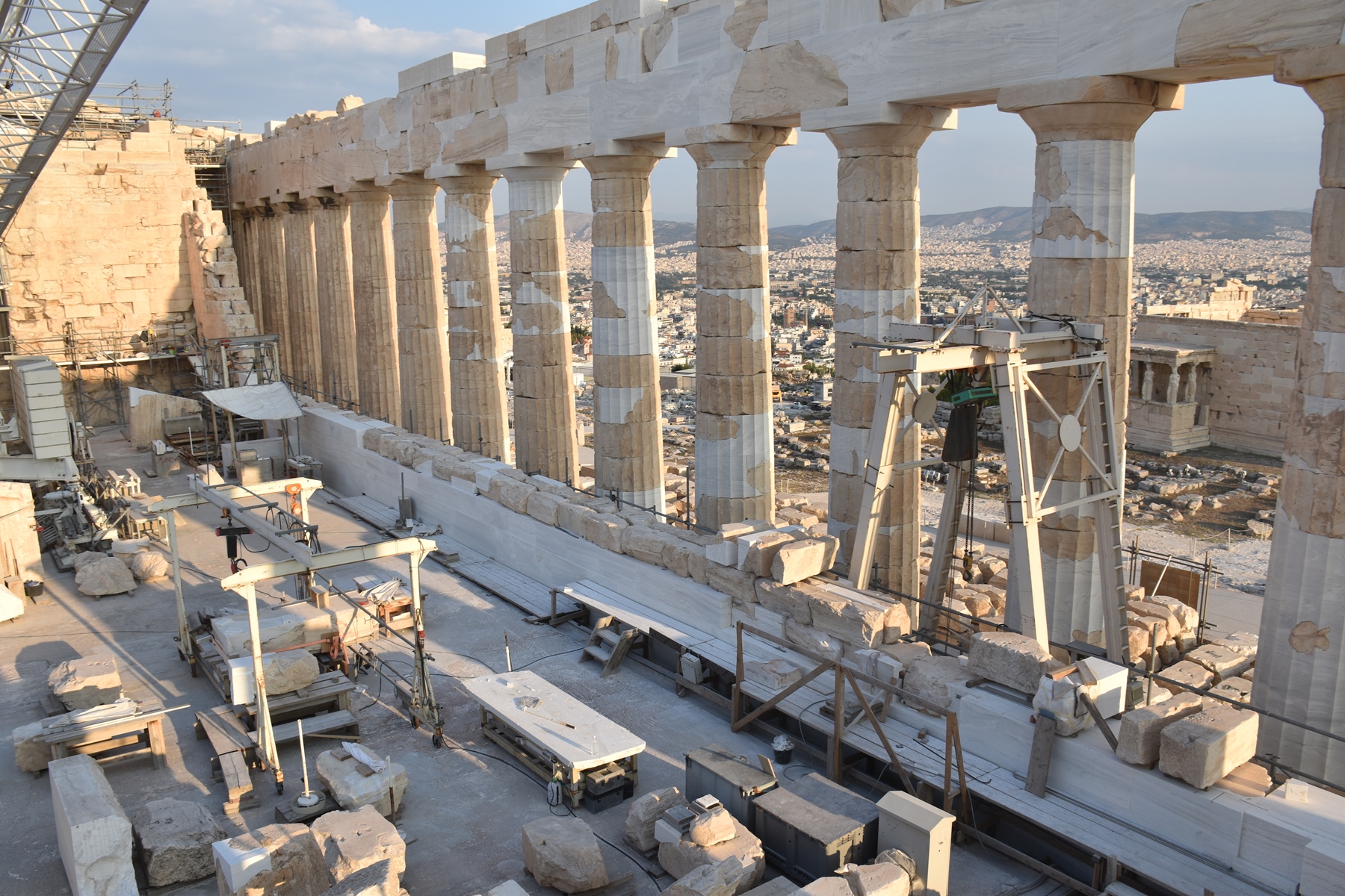 Αναστήλωση και Συντήρηση των Μνημείων της Ακρόπολης – Εργασίες ...